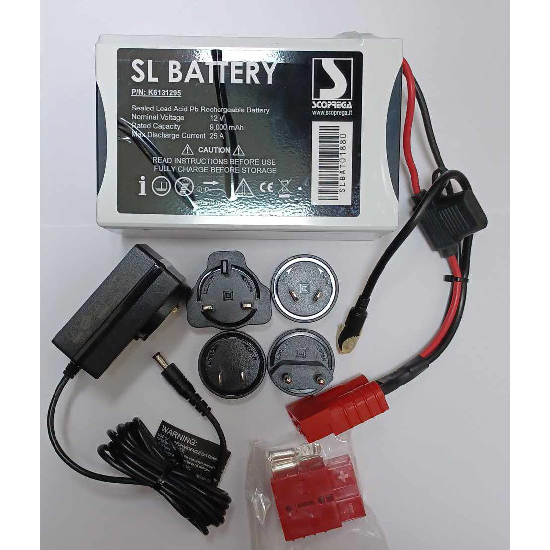 Battery Kit for Scoprega Bravo GE BP-1 and GE BTP-1 / GE BTP-2 Electri ...