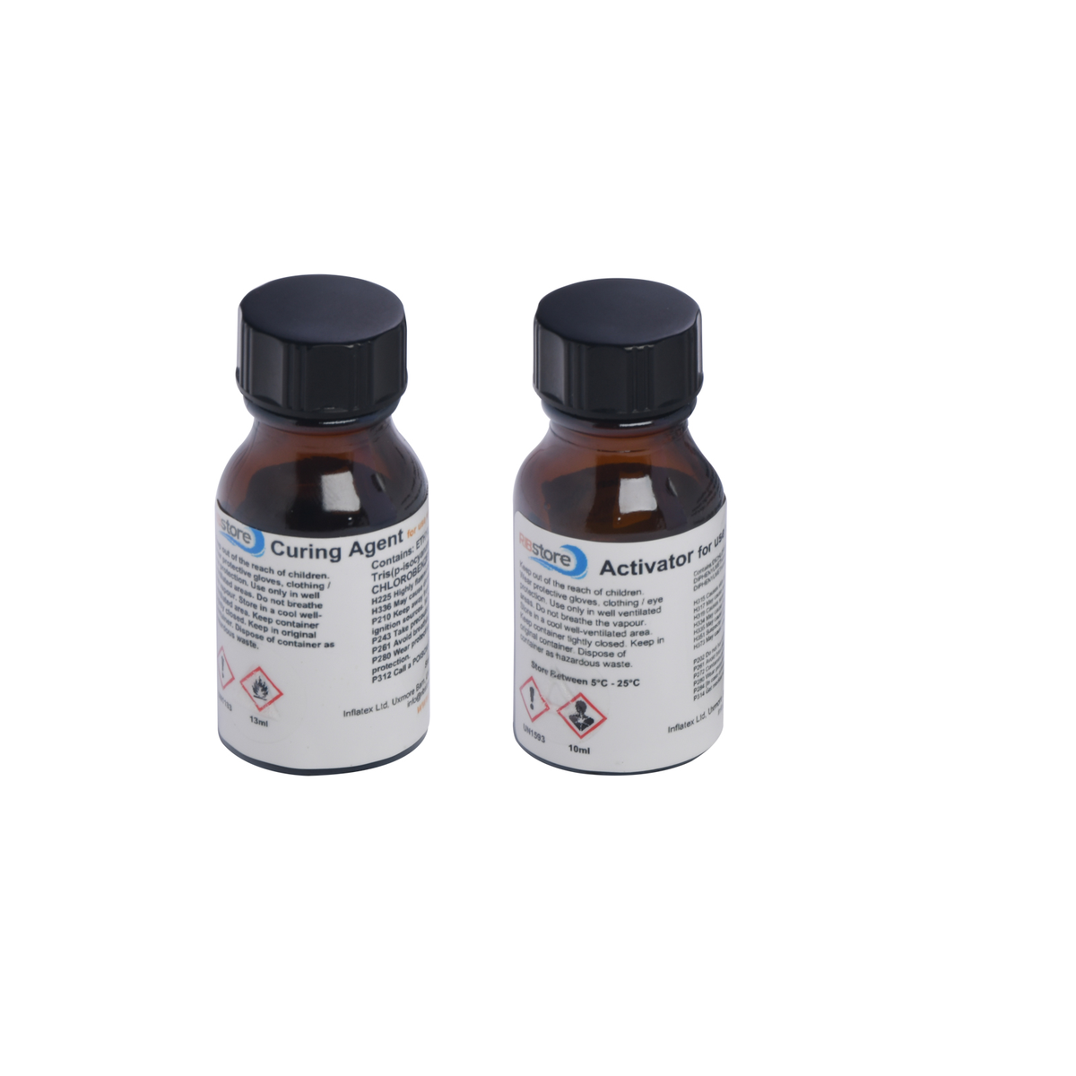 PVC Curing Agent & Hypalon Activator for RIBstore's 2-Part Adhesives