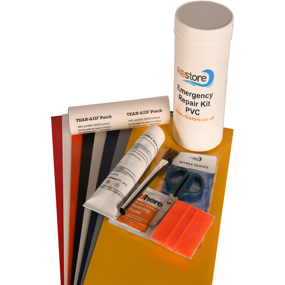 Emergency Inflatable Boat Repair Kit - PVC Fabric — RIBstore