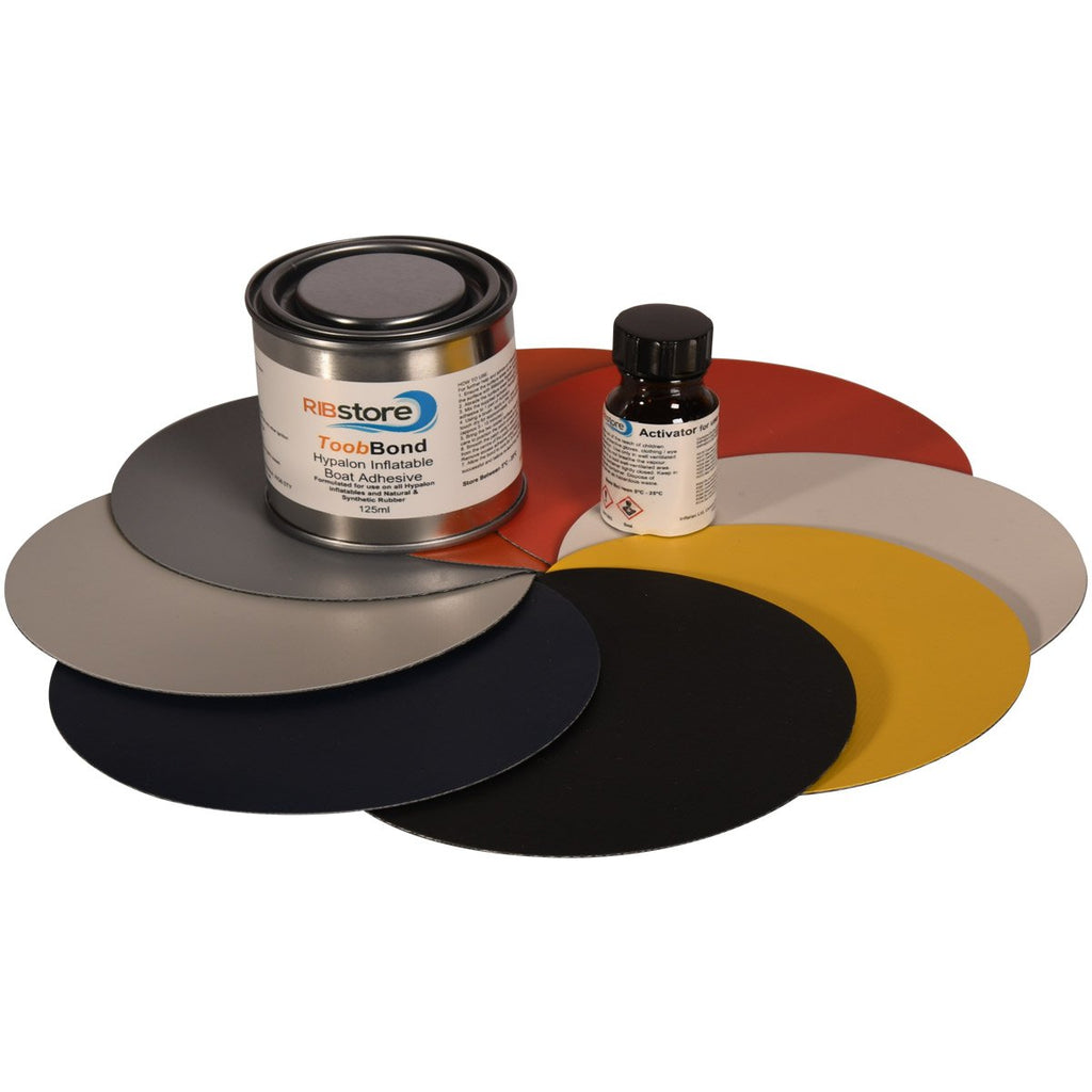 Inflatable Boat Repair Kits for RIBs & Inflatable Boat - PVC & Hypalon ...